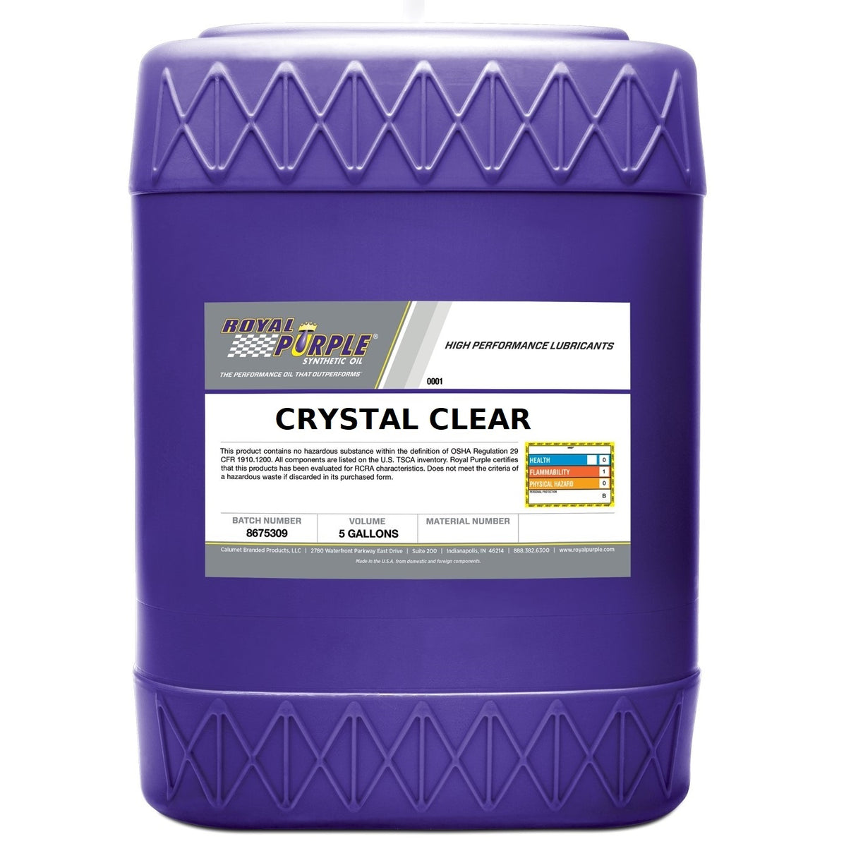 Royal Purple Crystal Clear Oil – AB Industries